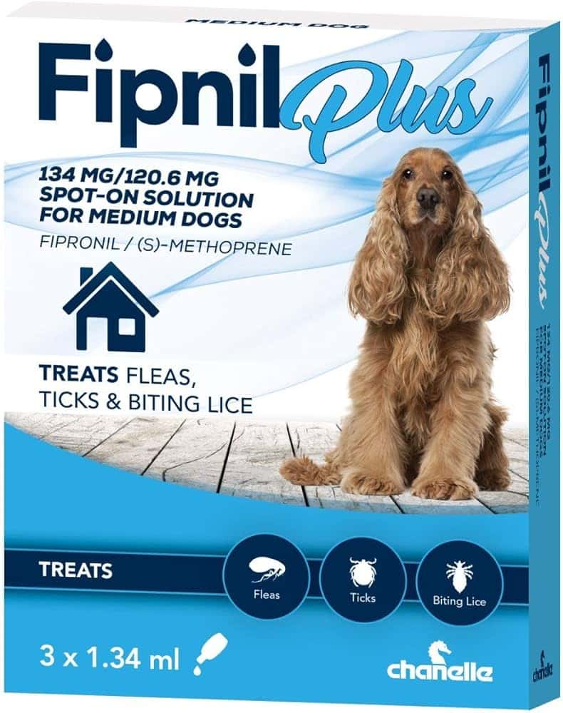 אמפולות לכלבים במשקל 10-20 ק"ג FIPNIL PLUS - גרגורים
